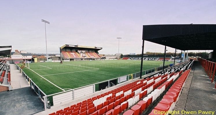 Crusaders FC | Seaview | Football Ground Guide