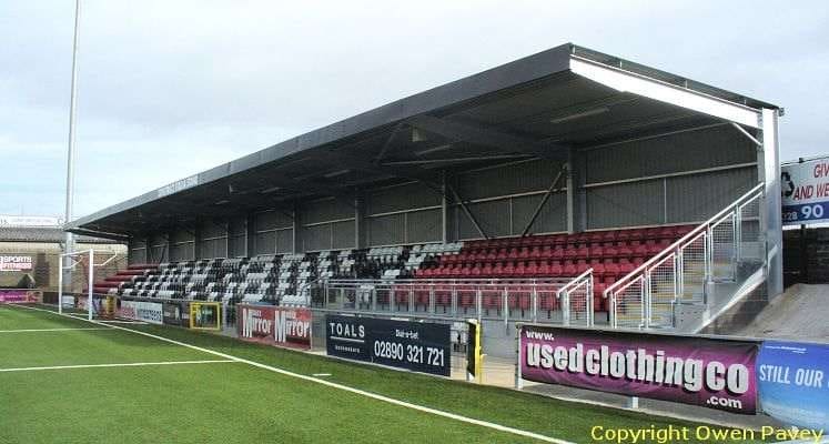 Crusaders FC | Seaview | Football Ground Guide