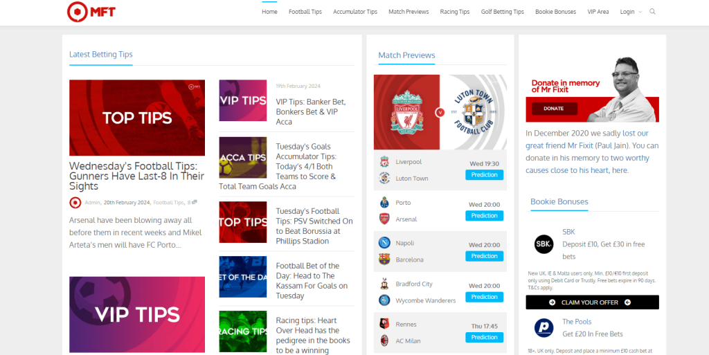 Top 5 Prediction Site: best betting prediction sites