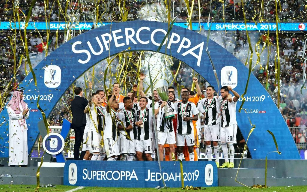 Why is the 2024 Italian Super Cup being played in Saudi Arabia?