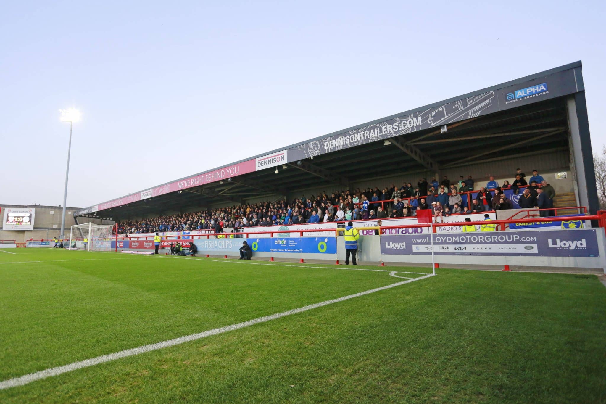 The Mazuma Mobile Stadium | Morecambe FC | Football Ground Guide