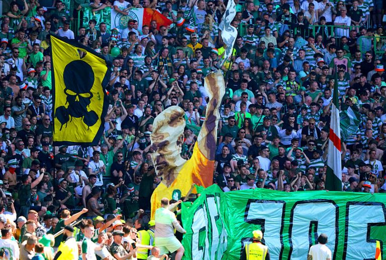 Celtic fans pay tribute to Joe Hart with heartwarming tifo