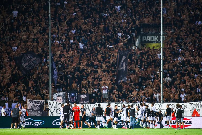 Watch: Incredible scenes in Greece as PAOK win league title