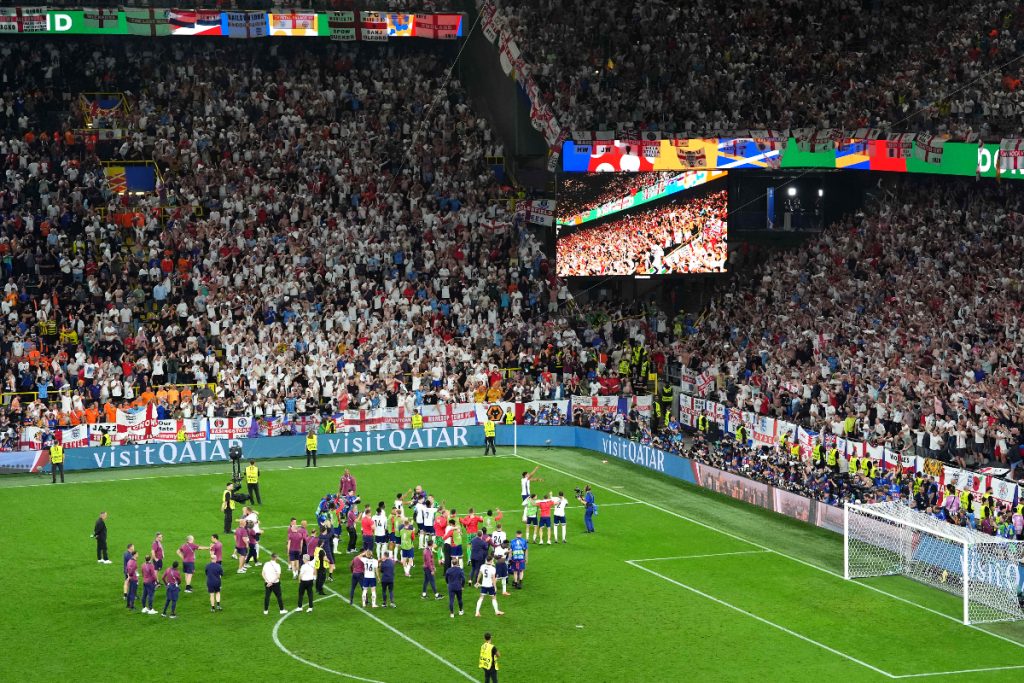 England Chants: Lyrics of Foden's On Fire, Hey Jude & more