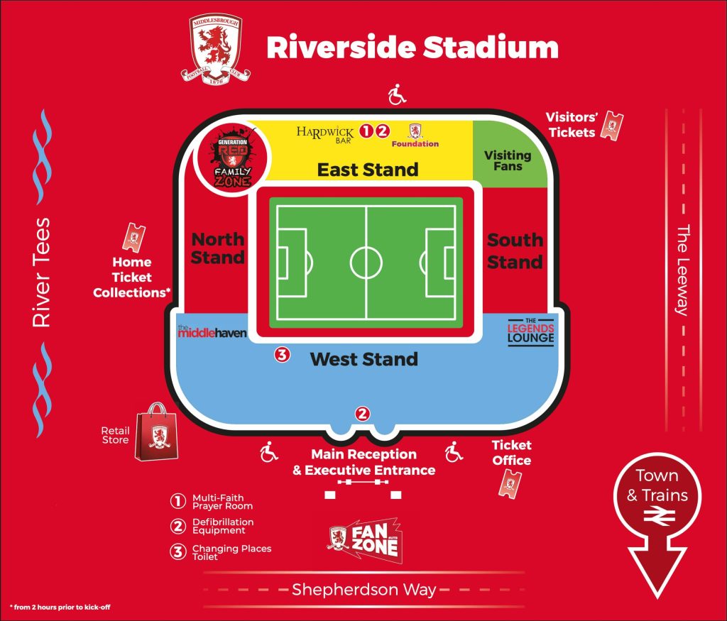 Riverside Stadium | Middlesbrough FC | Football Ground Guide