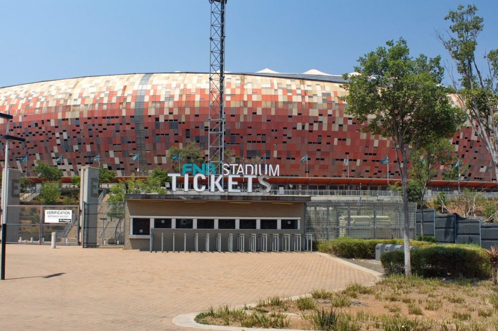 What are the 13 biggest stadiums in Africa?