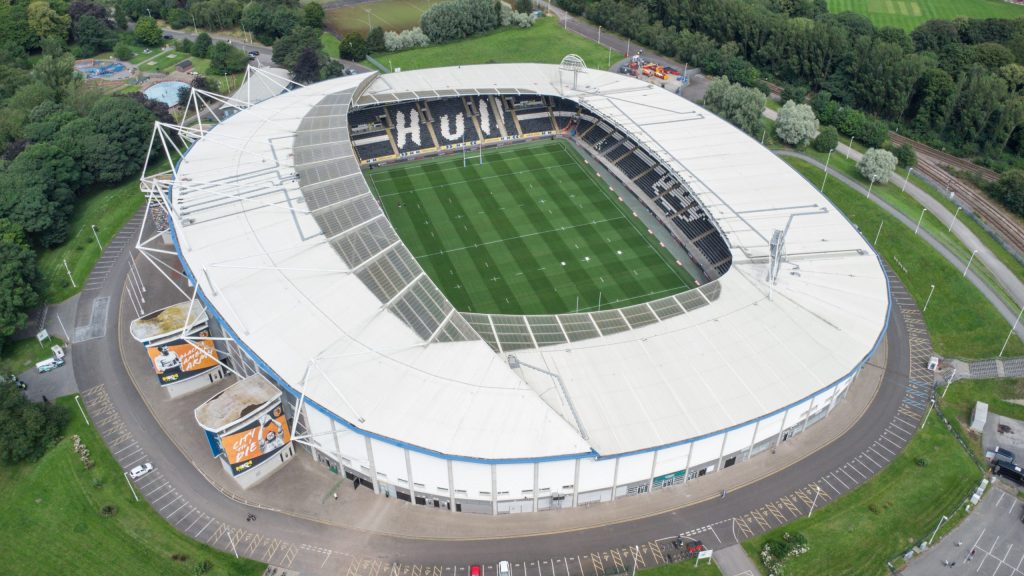 Highest and lowest altitude football stadium in the UK