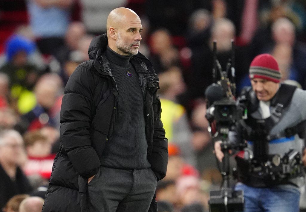 Guardiola has cheeky reply to Liverpool fans' taunts at Anfield