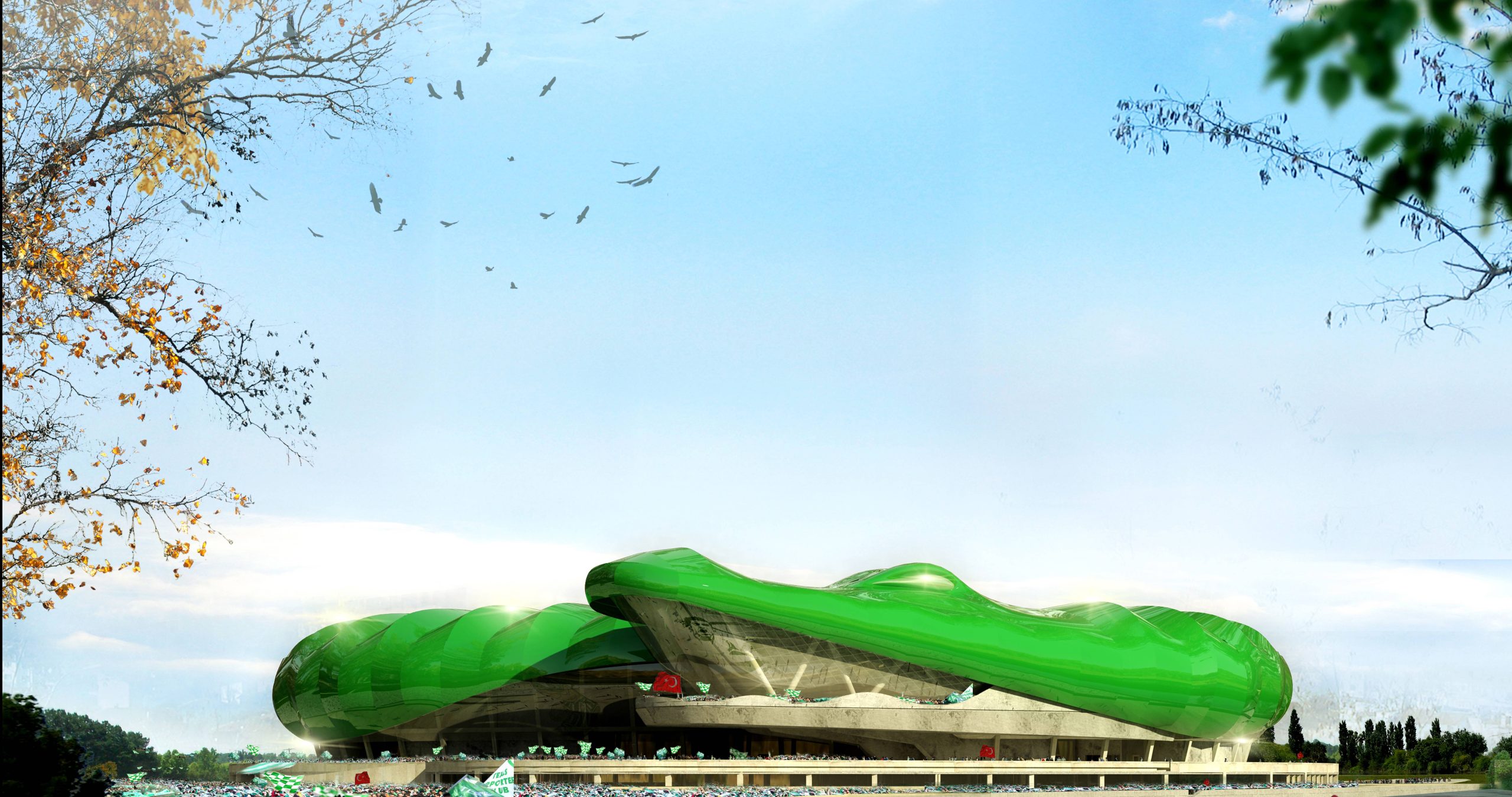 The Crocodile Stadium: A look at this unique Turkish stadium