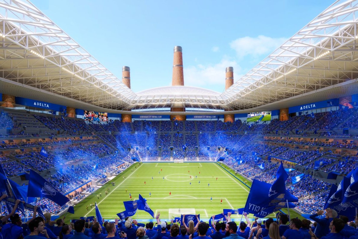 Birmingham City unveil stunning new stadium design as West Midlands ...