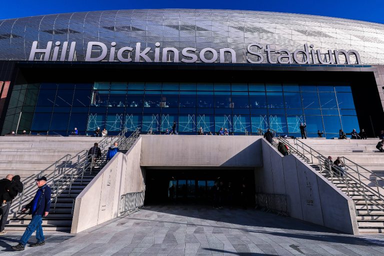 Everton fan group to unveil first-ever Hill Dickinson Stadium flag this ...