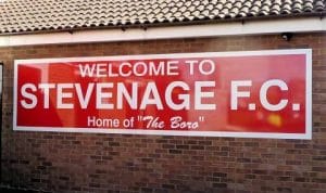 Stevenage fans grilled for their posh train food choices