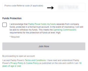 Paddy Power Promo Code 2024: Money Back up to £20