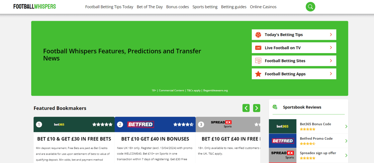 Top 5 Prediction Site: best betting prediction sites