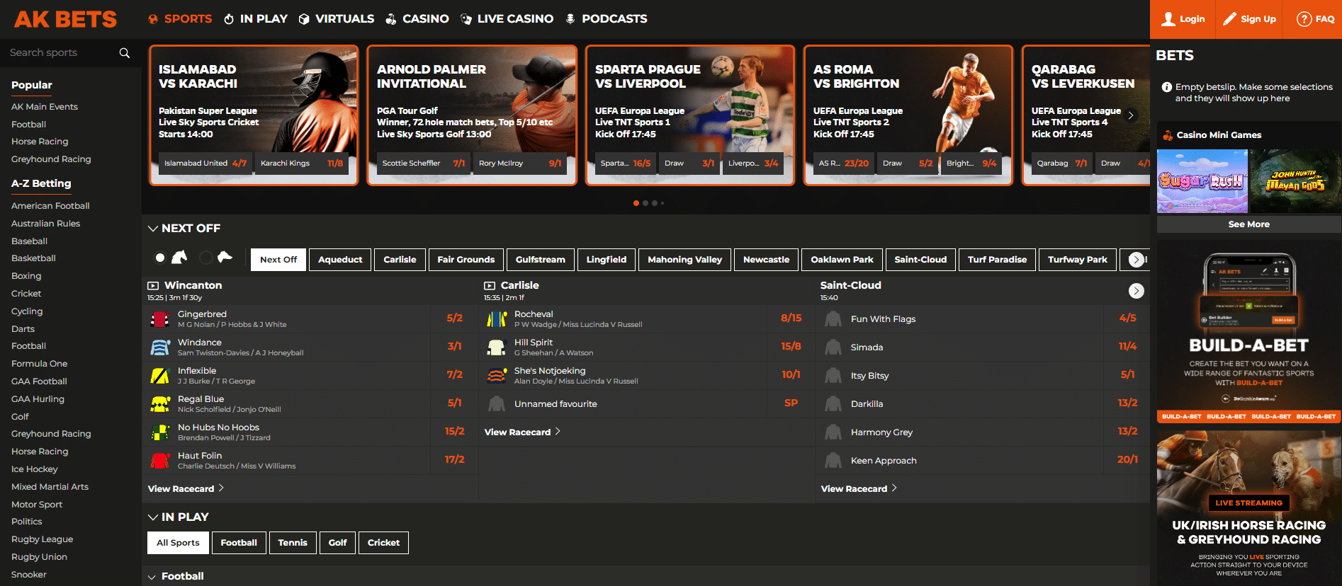 AK Bets Sign Up Offer 2025 - Casino & Sportsbook Review