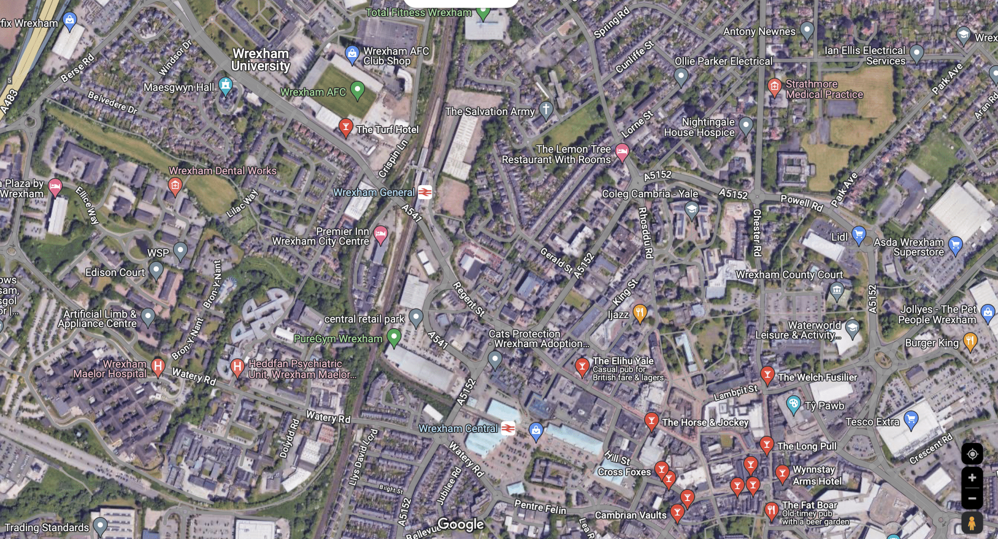 Wrexham AFC | Glyndwr University Racecourse Stadium | Ground Guide