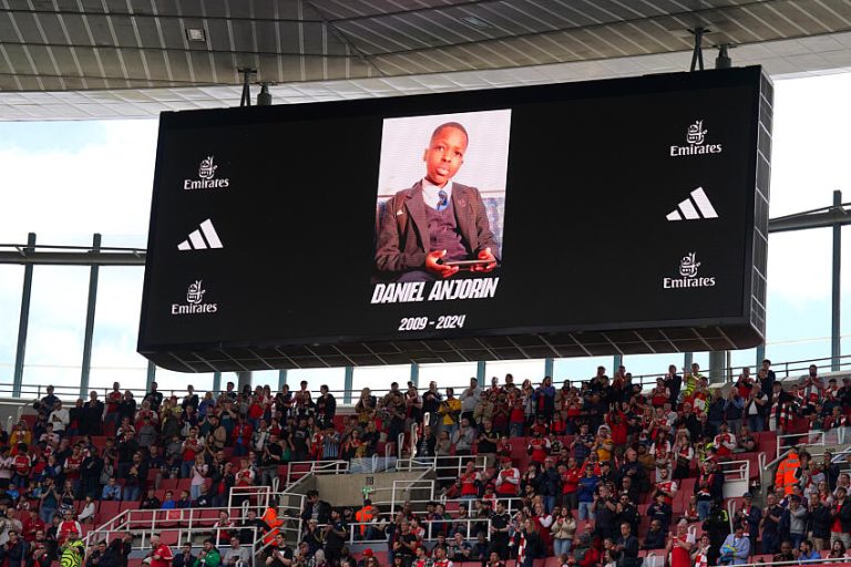 Arsenal pay respects to Daniel Anjorin with touching tribute